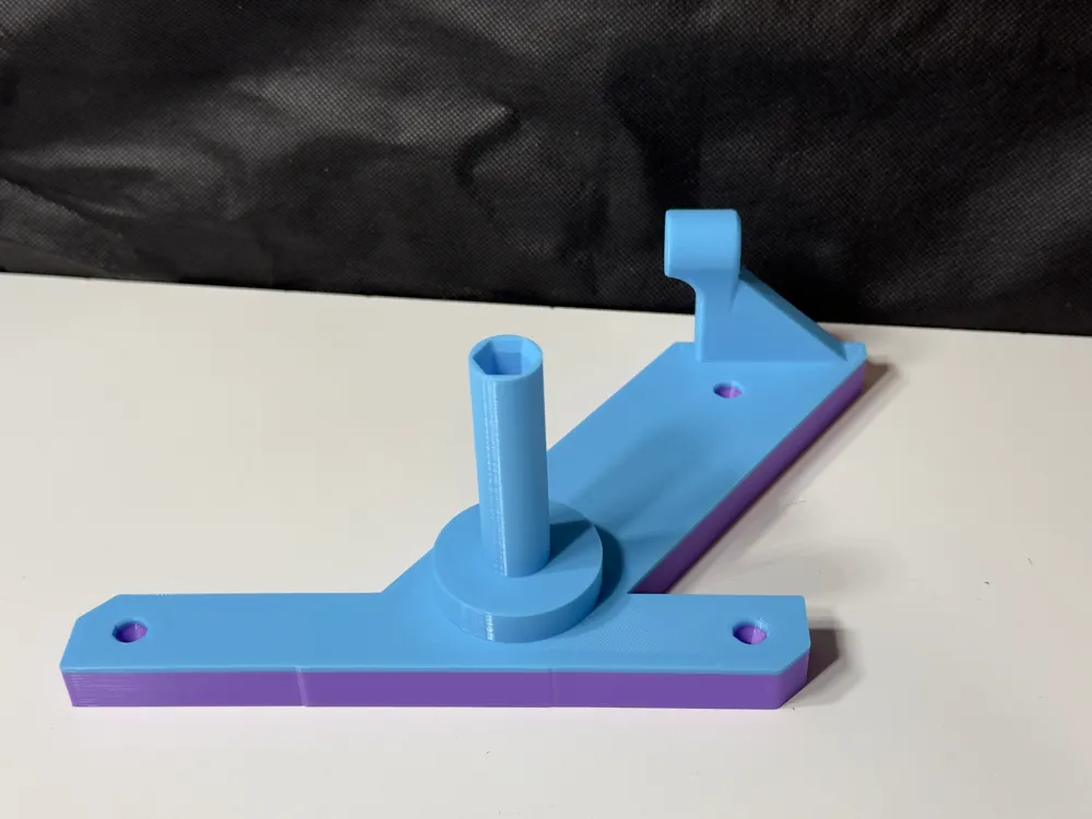 AMS Lite Left of printer Green Spindle by firemancjr - MakerWorld