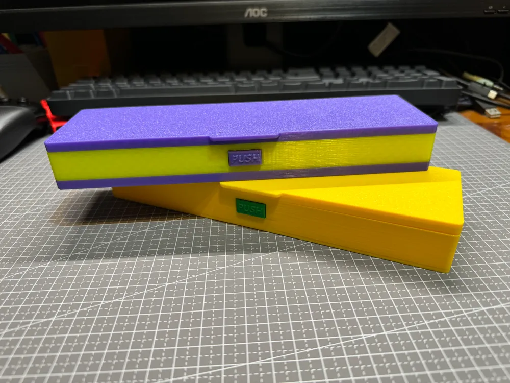 Newly Designed Snap Pencil Case (Basic Version) by Kass 3D Lab - MakerWorld