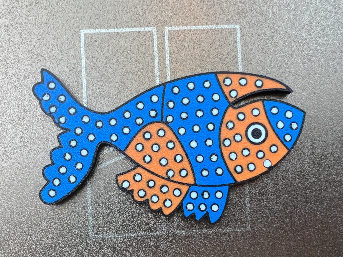 Upside Down Fish Tactile Story Prop - Free 3D Print Model - MakerWorld