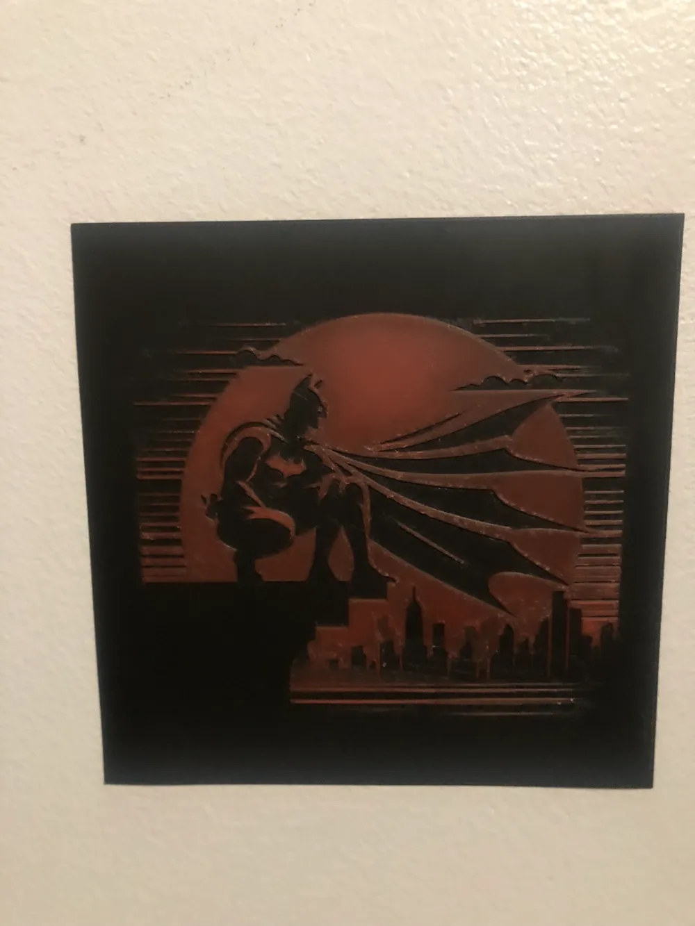 Batman Red and white, Hueforge. by anselmoch - MakerWorld