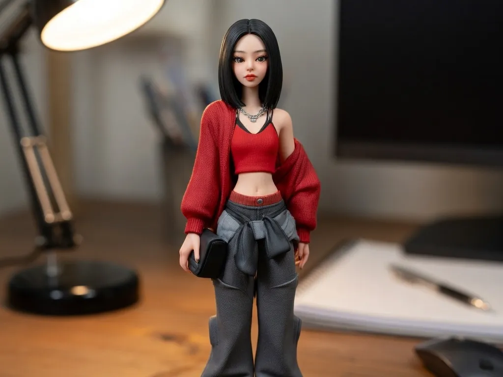 jennie - BLACKPINK - Free 3D Print Model - MakerWorld