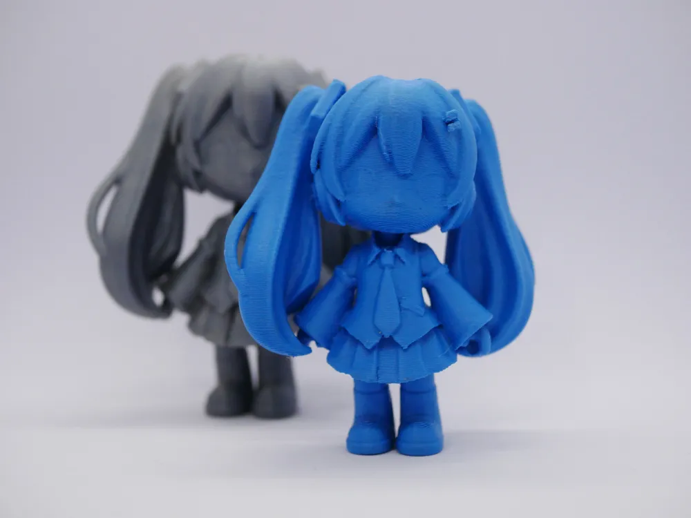 Hatsune Miku figure, multipart print by Chocobo MakerWorld: Download ...