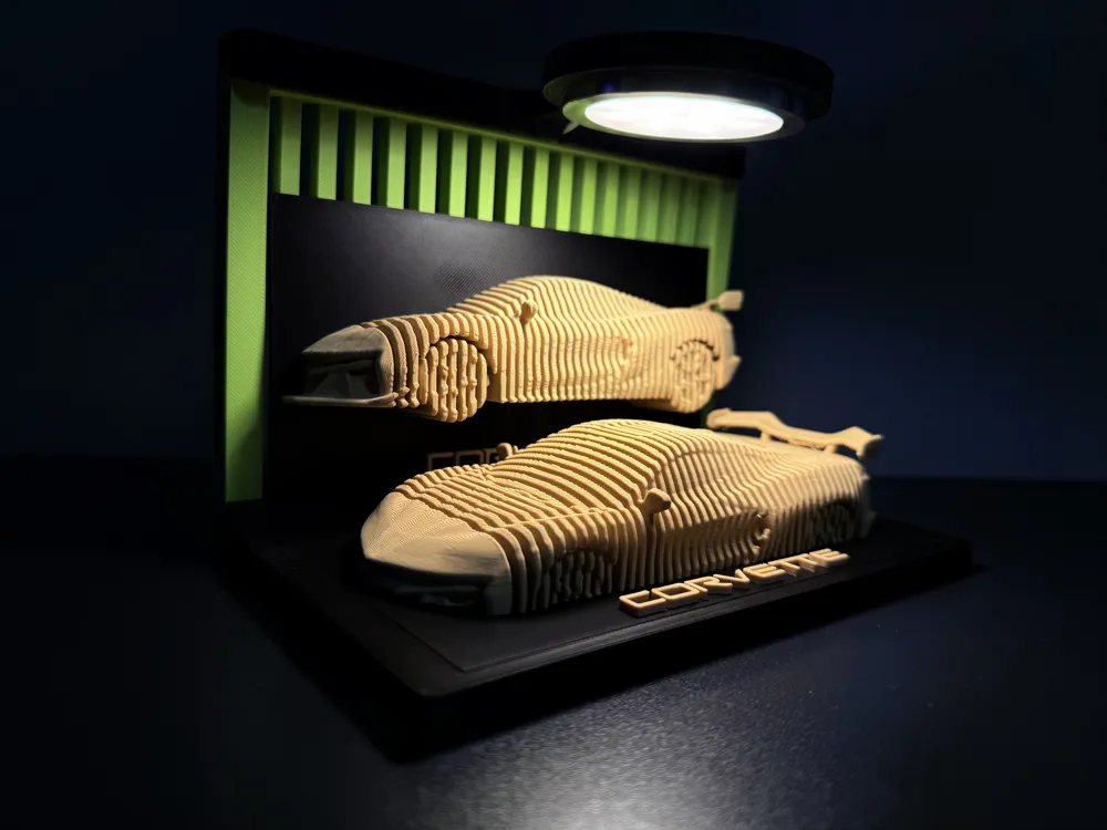 Chevrolet Corvette Z06 (C8) - Layered Car model! by ShapeShift 3D ...