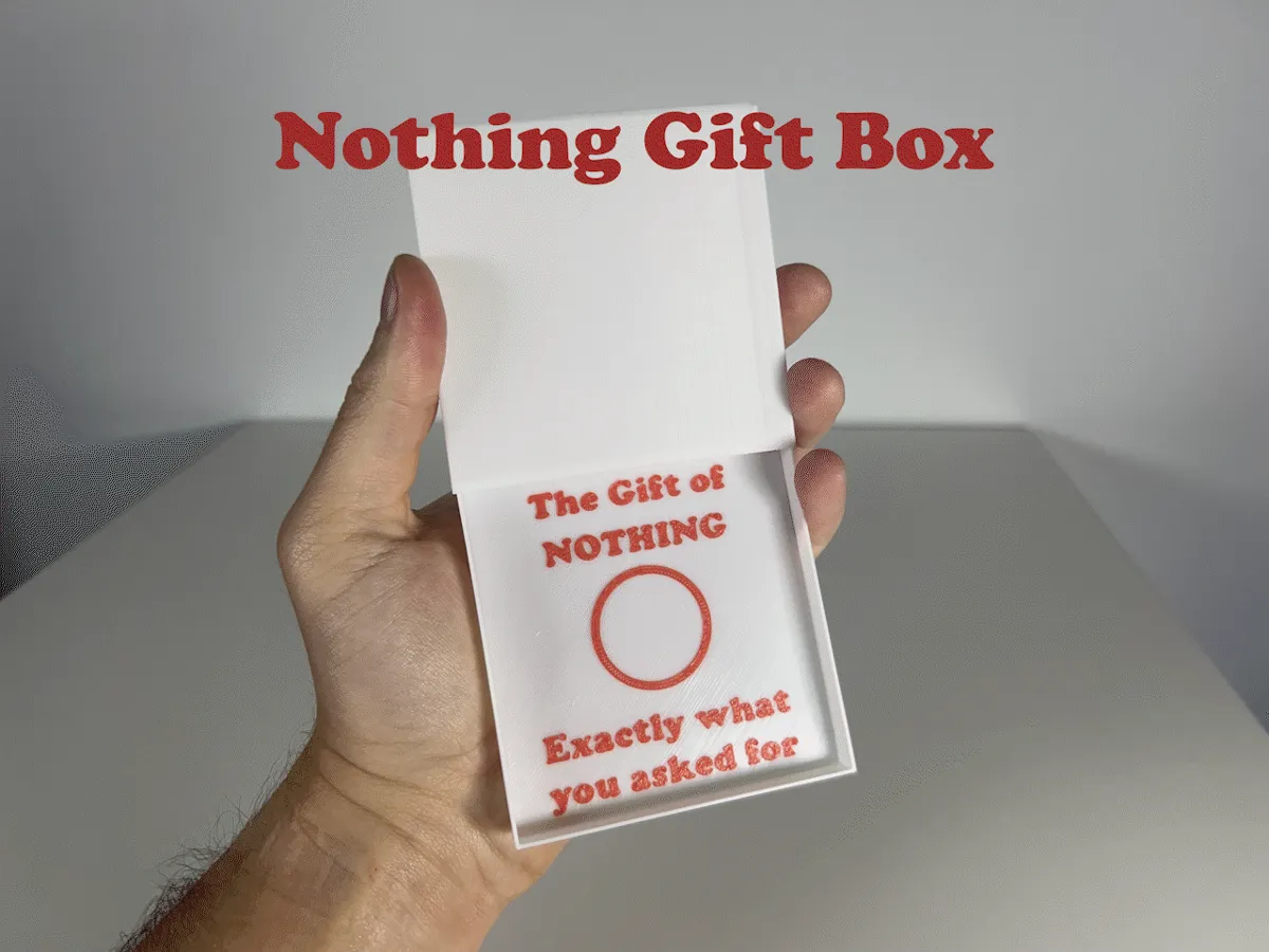 ignoring gift box