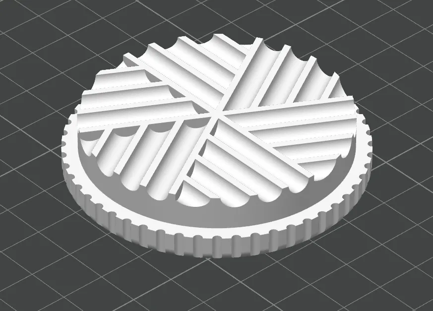 Customizable Grinder Top - Flush Text Remix - Free 3D Print Model ...