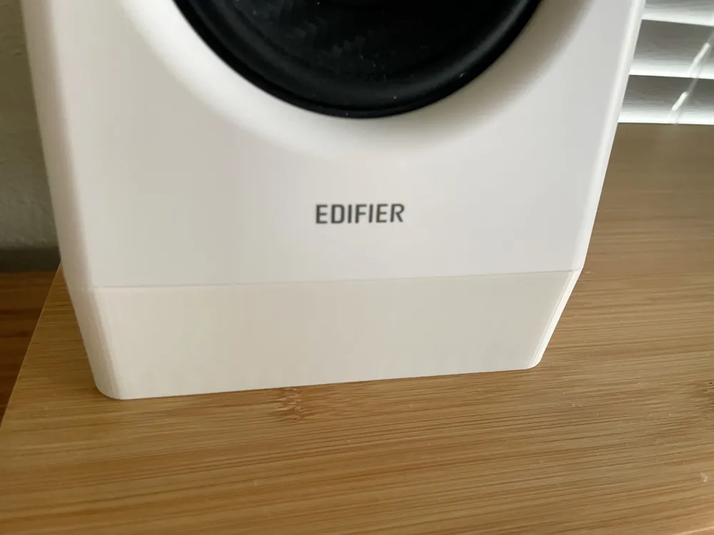 Edifier MR4 Speaker Stand (perfect fit) - Free 3D Print Model - MakerWorld