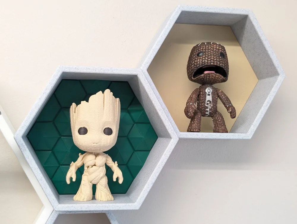 Custom Back Panels for Hexo Shelves by Daniele MakerWorld: Download ...