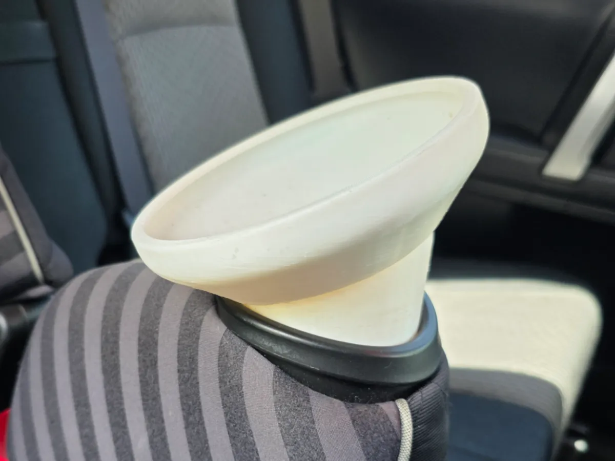 Snack Bowl For Car Seat/Stroller - Free 3D Print Model - MakerWorld