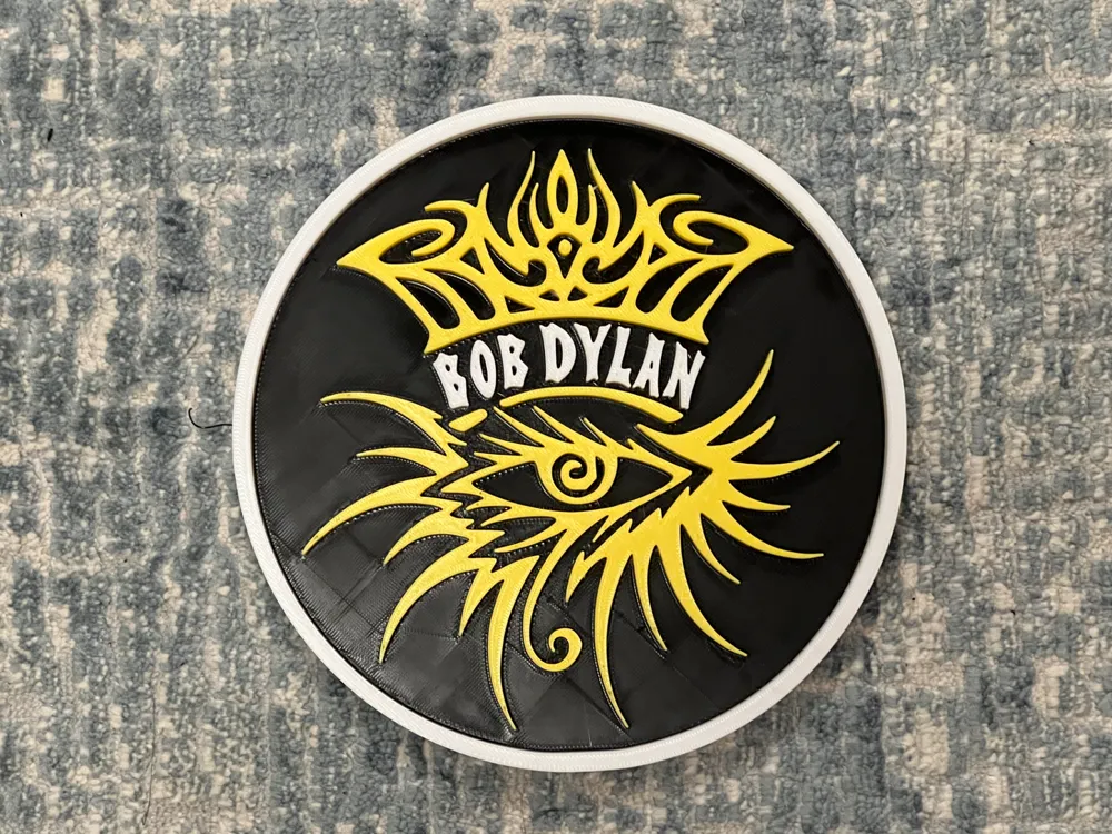 Bob Dylan Wall Art by Richie Rich Richie Rich - MakerWorld