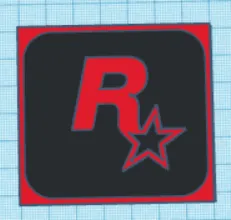 Rockstar Game LOGO 1 by Nuks Louro - MakerWorld