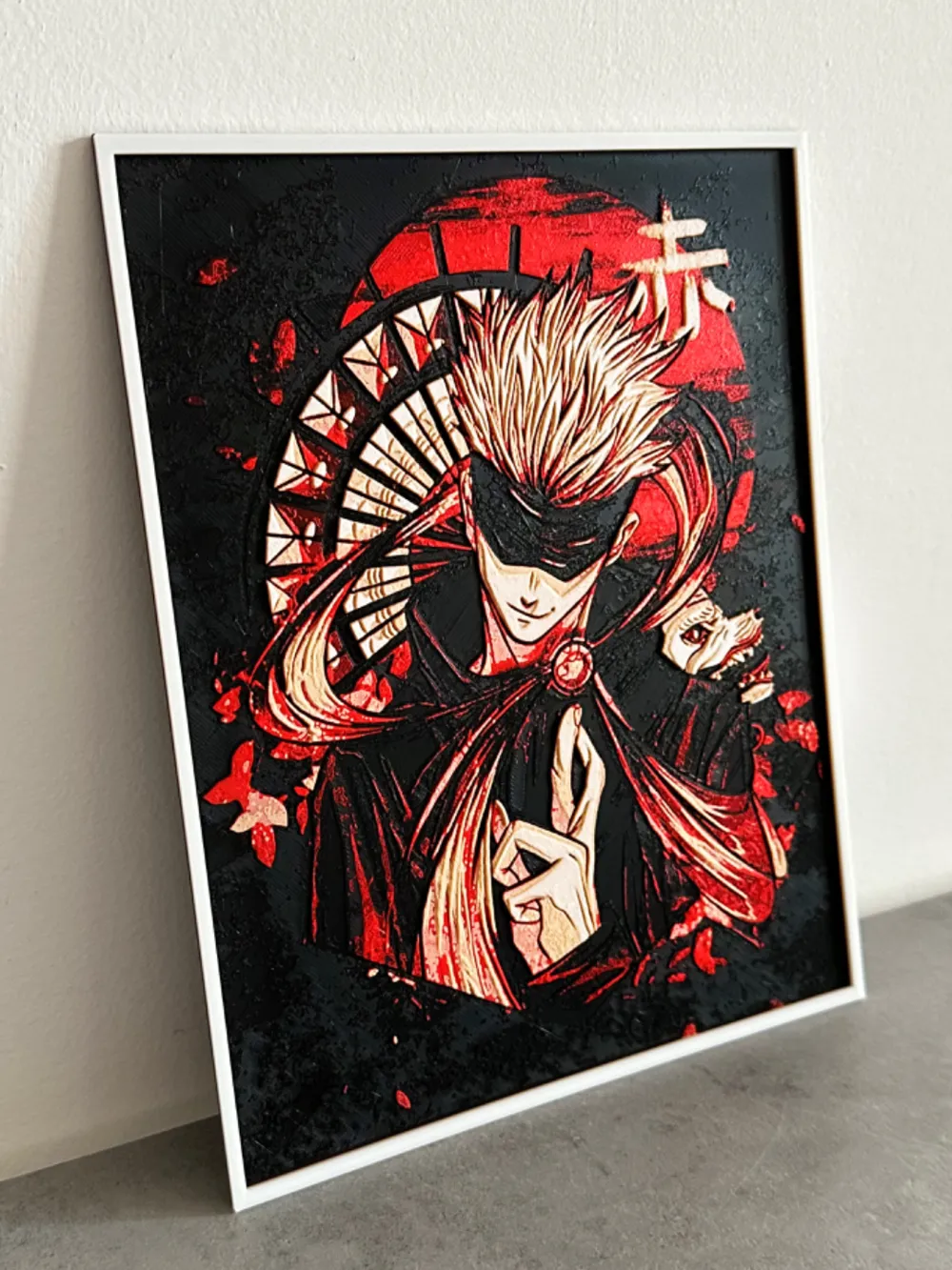 SATORU GOJO JUJUTSU KAISEN HUE FORGE by giamma933 - MakerWorld