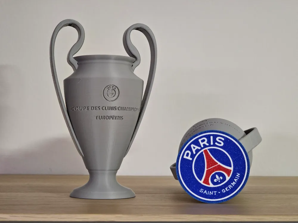 Champions League Trophy - PSG by Marchezz MakerWorld: Download Free 3D ...