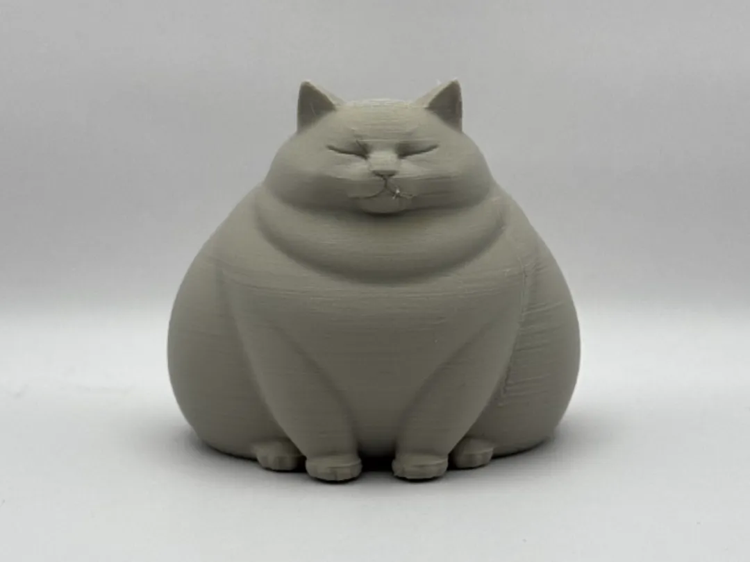 Fat Cat - Free 3D Print Model - MakerWorld