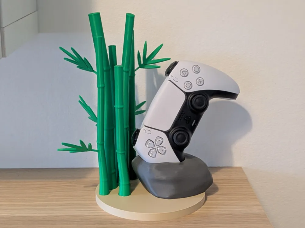 Playstation 5 Bambu / Bamboo Controller Stand by Draahl MakerWorld ...