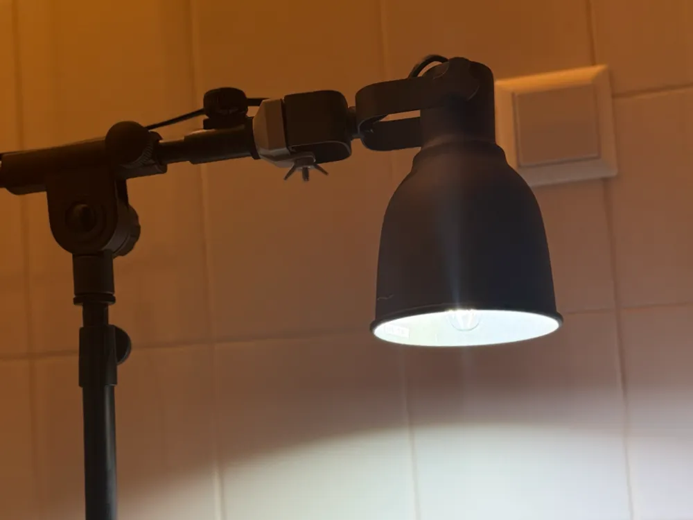 Ikea Hektar to Microphone Stand Adapter (3/8") - Free 3D Print Model ...