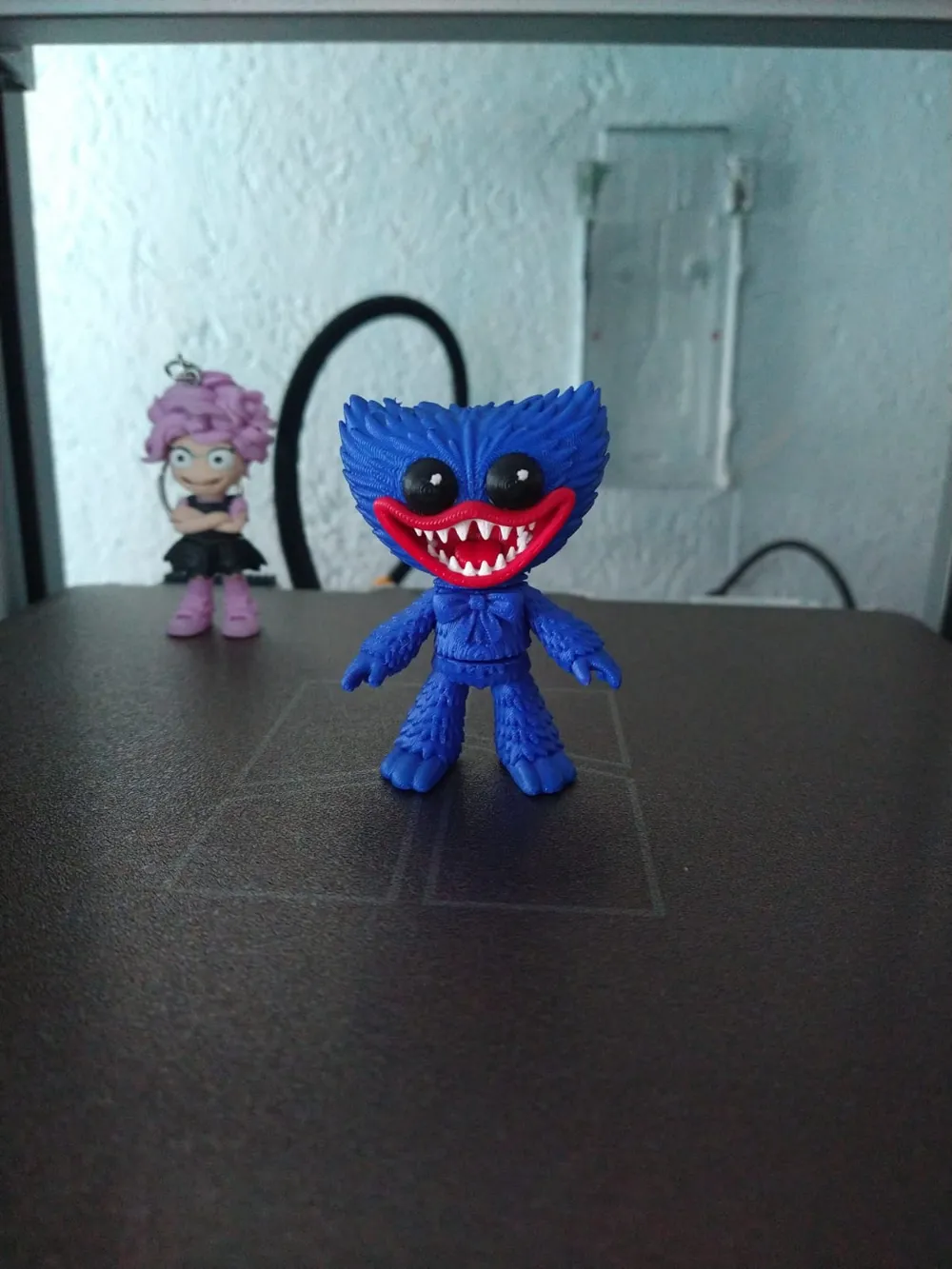 Mini Flexi Huggy Wuggy (poppy playtime) - Free 3D Print Model - MakerWorld