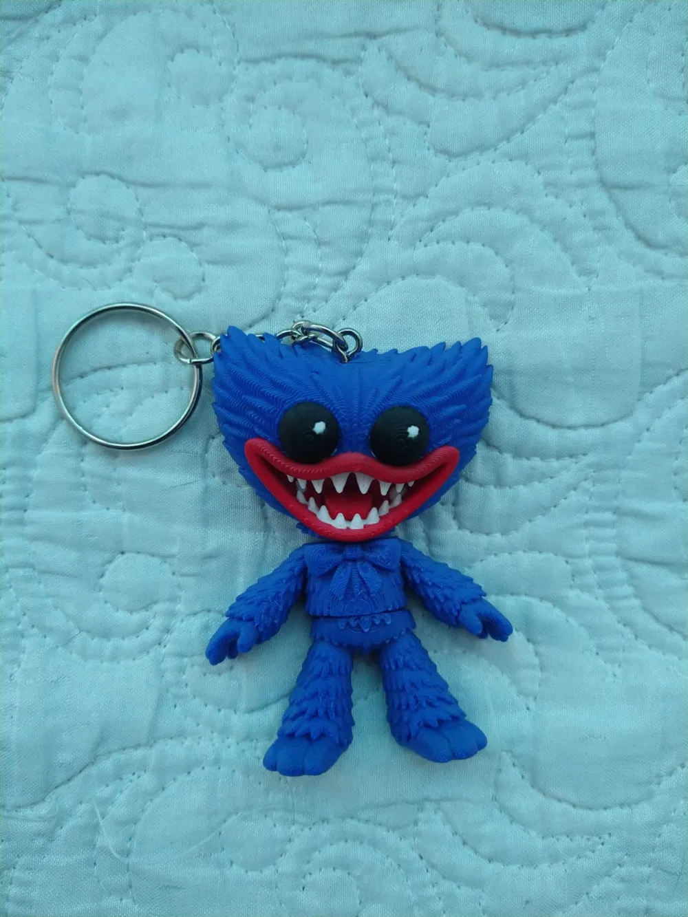 Mini Flexi Huggy Wuggy (poppy playtime) - Free 3D Print Model - MakerWorld