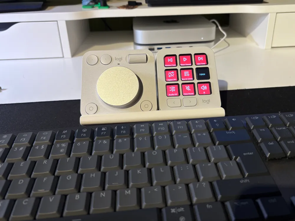 Logitech MX Creative Console double stand - Free 3D Print Model ...