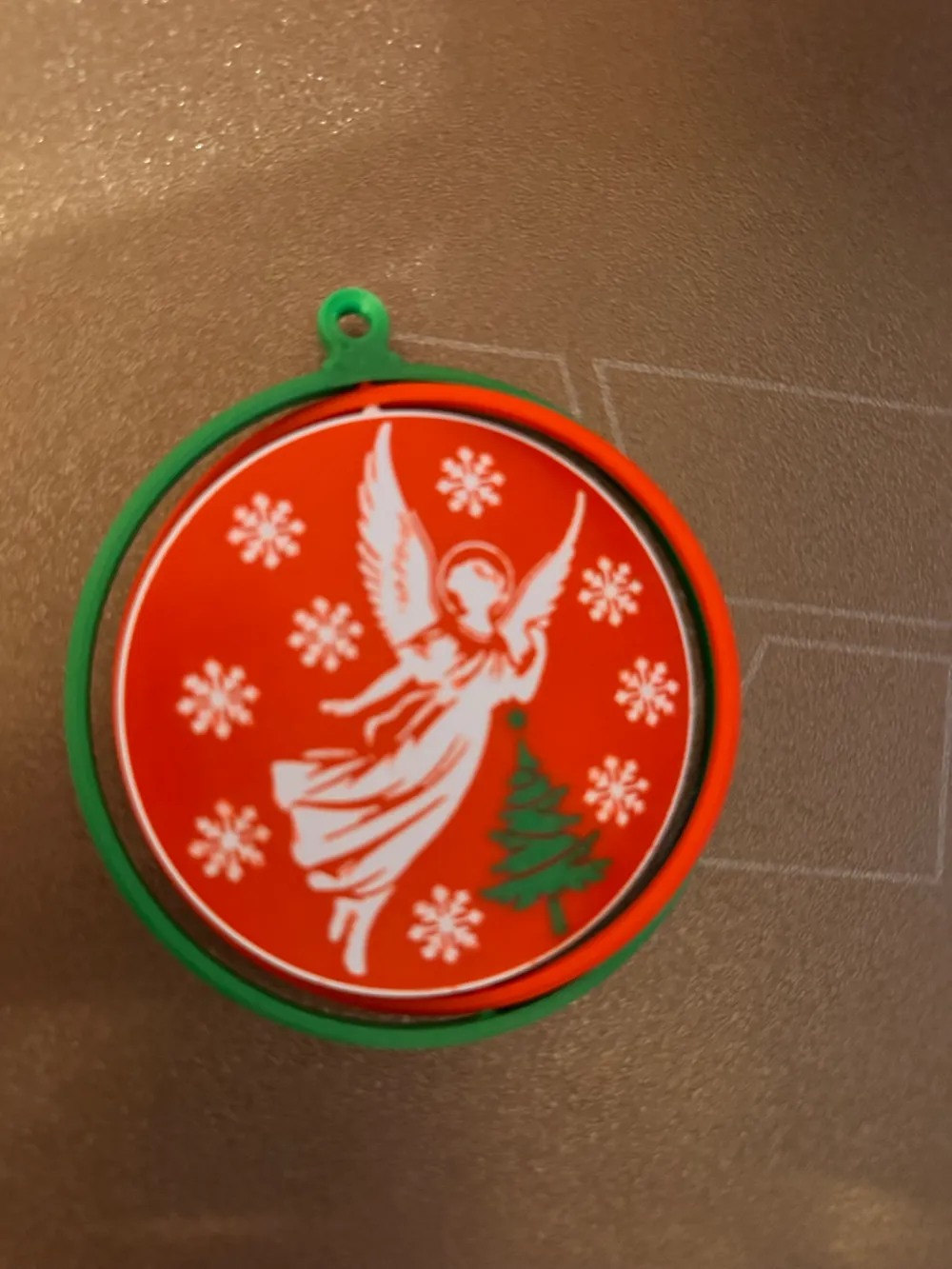 Christmas ornaments with Angel by Peku - MakerWorld