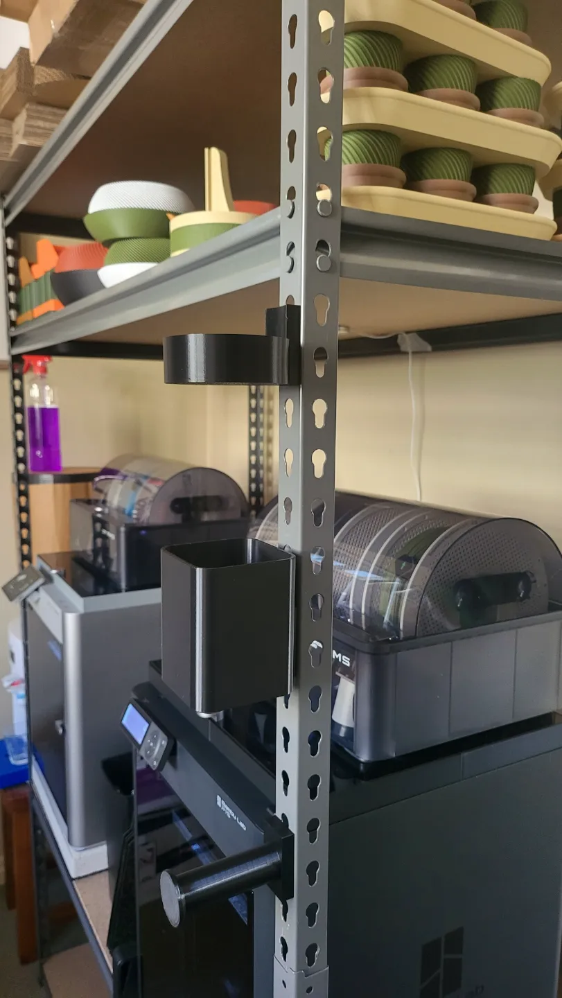 Adjustable Metal Shelving/Rack Mounts by tadad1 - MakerWorld