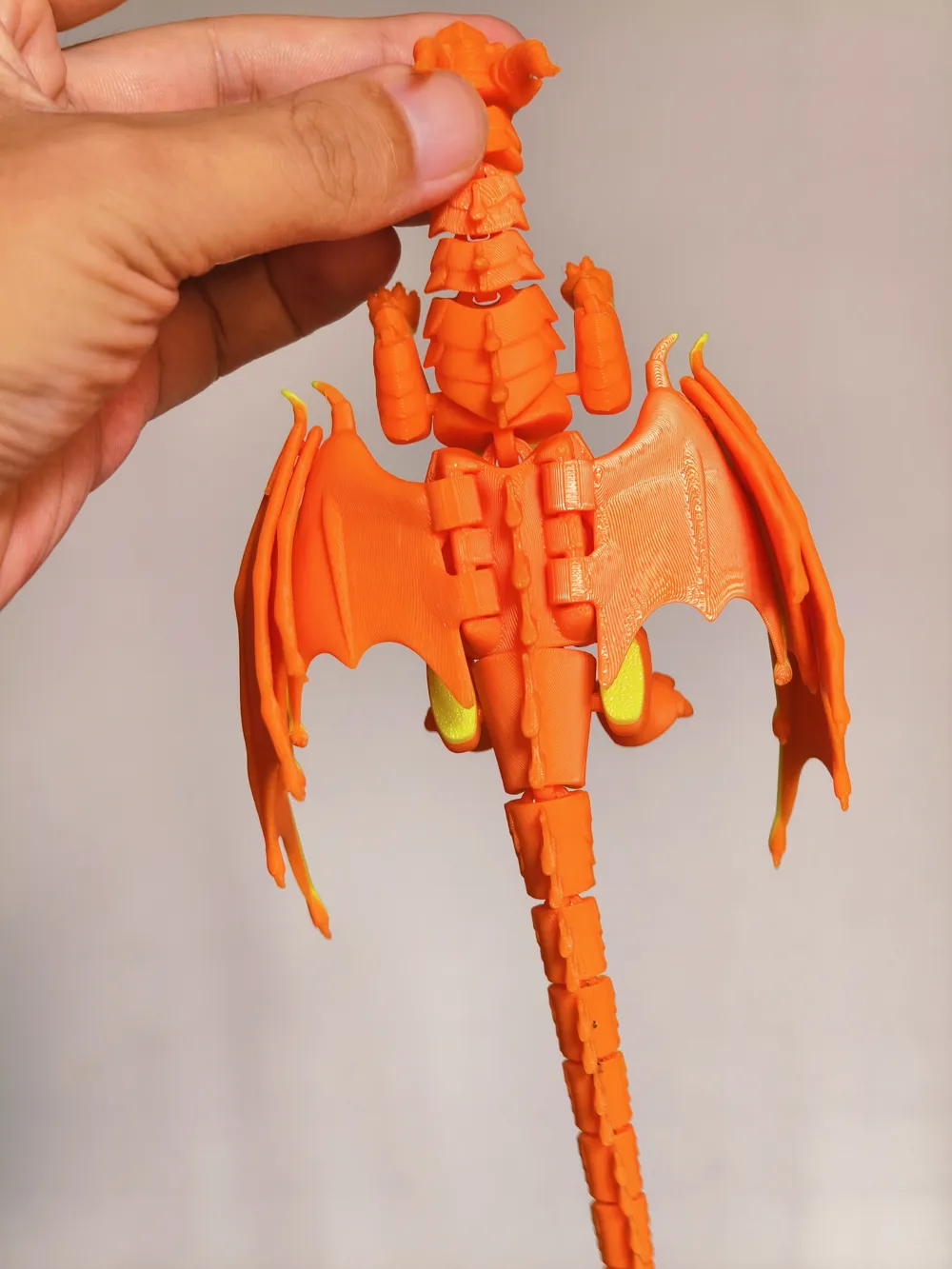 Sea Wing Wyvern, no supports, printable on A1 mini - Free 3D Print ...