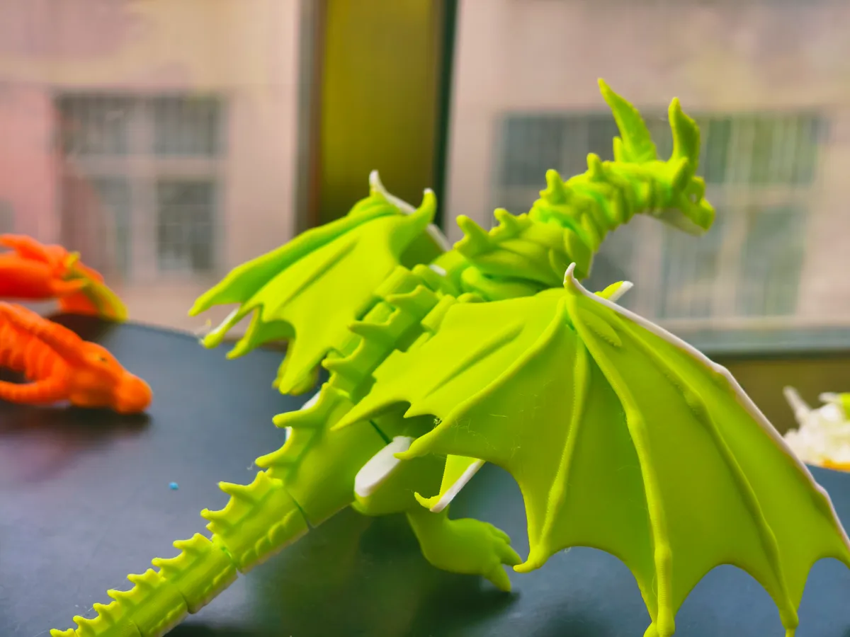 Sea Wing Wyvern, no supports, printable on A1 mini - Free 3D Print ...