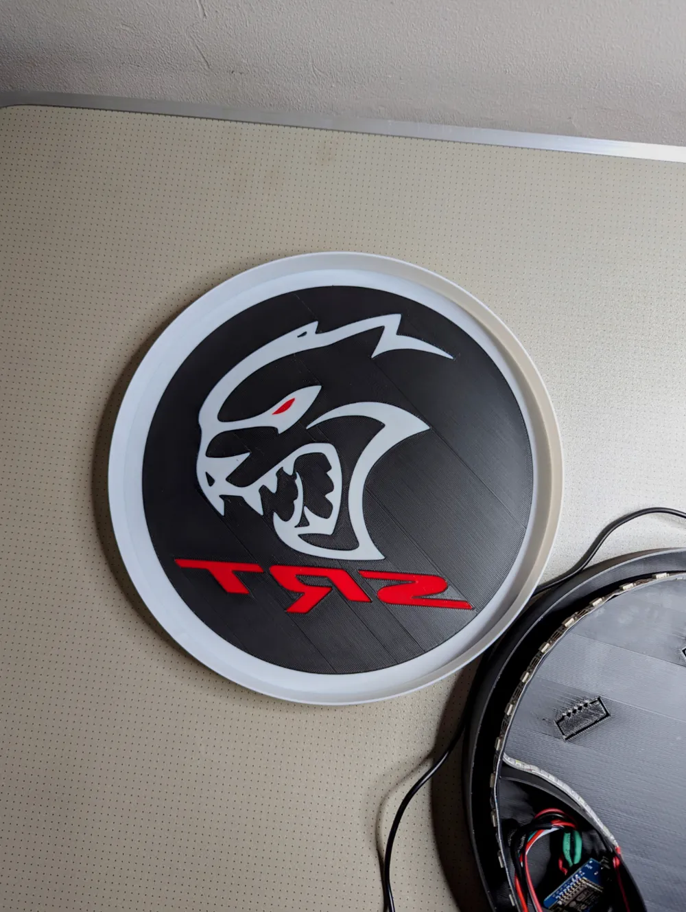 Hellcat SRT light box by NotTooShabbyCreations - MakerWorld