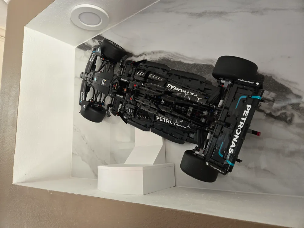 Slanted Technic Mercedes F1 Stand Remixed by Escape_P2 MakerWorld ...