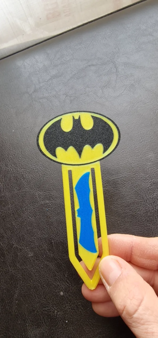 BATMAN bookmark Marcador libros BATMAN by darvil66 - MakerWorld