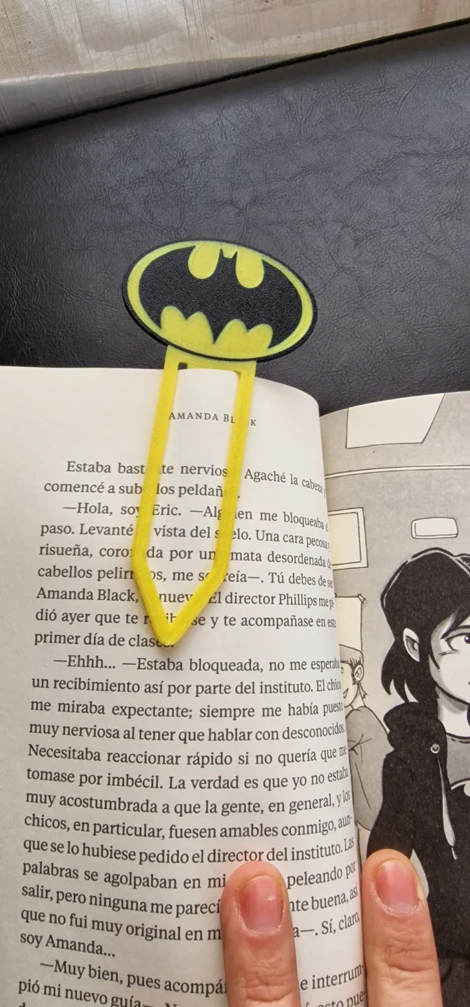 BATMAN bookmark Marcador libros BATMAN by darvil66 - MakerWorld