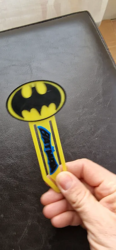 BATMAN bookmark Marcador libros BATMAN by darvil66 - MakerWorld