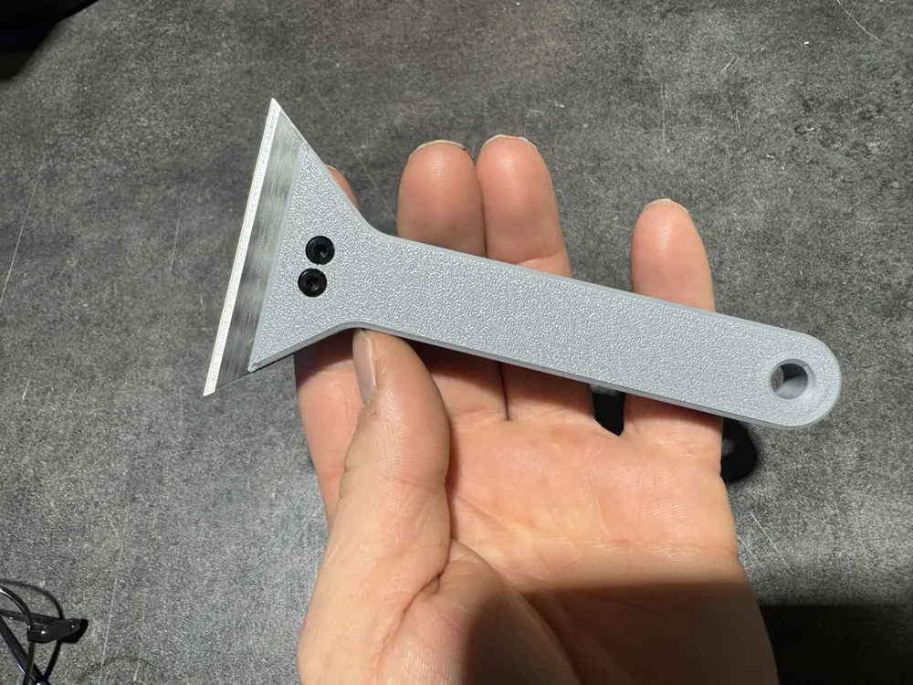 Bambu Cutter Scraper Handle by MXDesign MakerWorld: Download Free 3D Models