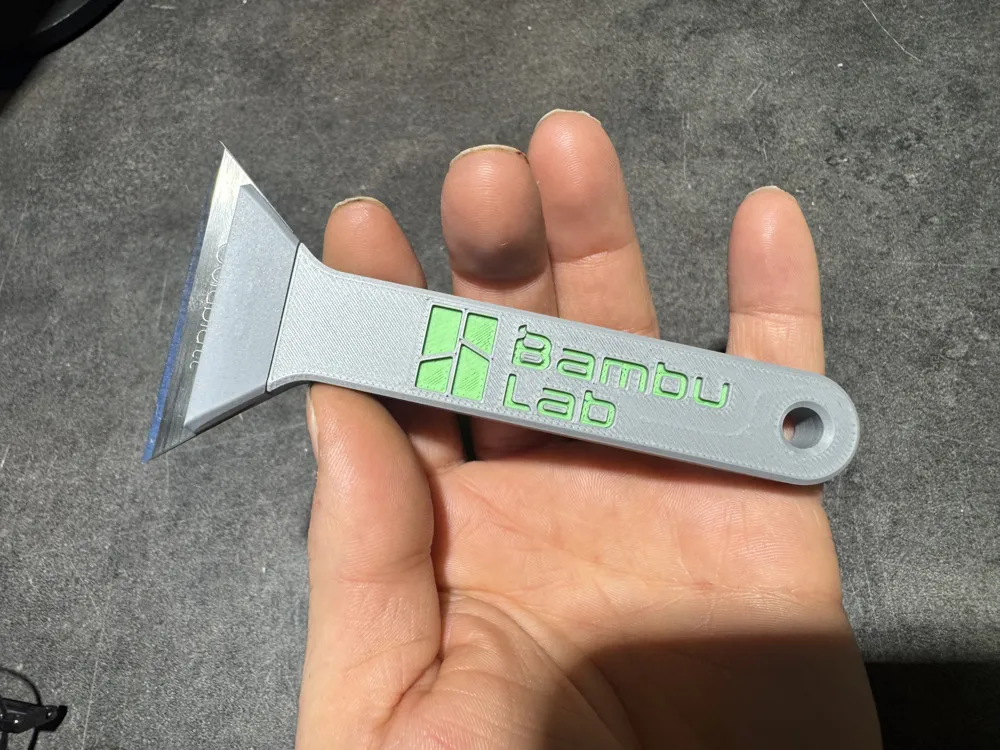 Bambu Cutter Scraper Handle by MXDesign MakerWorld: Download Free 3D Models