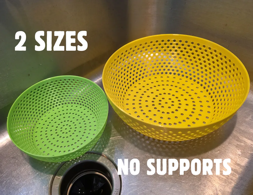 HEX Colanders - No Supports - Free 3D Print Model - MakerWorld