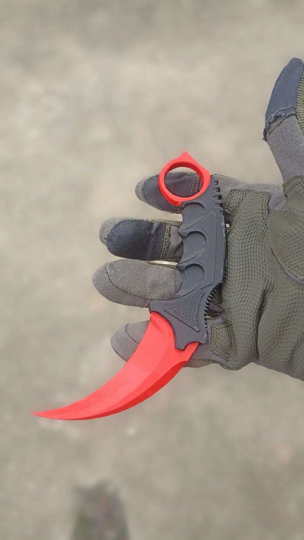 Karambit knife, 3 parts, no AMS. Remixed by Maraktos MakerWorld ...