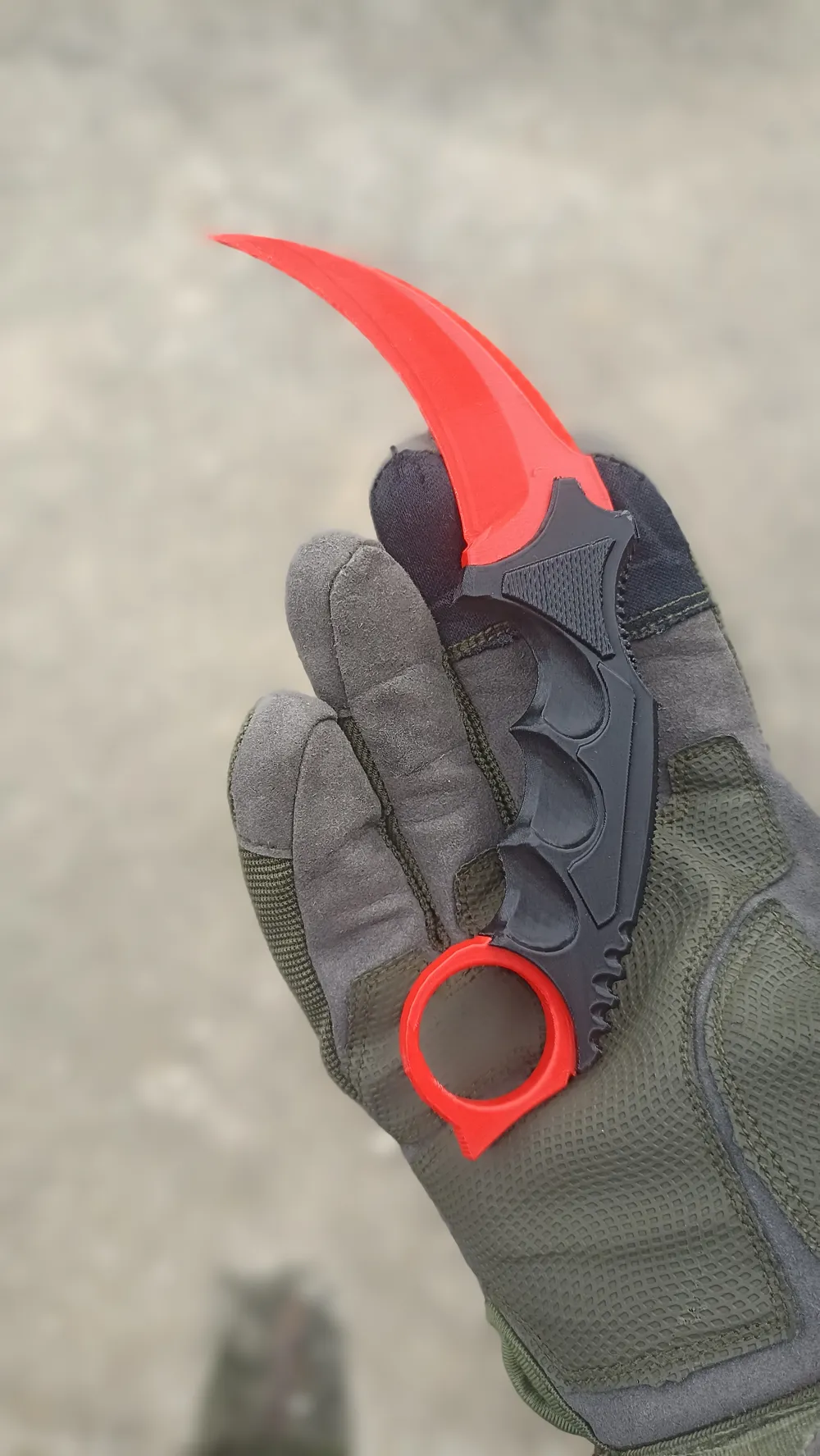 Karambit knife, 3 parts, no AMS. Remixed by Maraktos MakerWorld ...