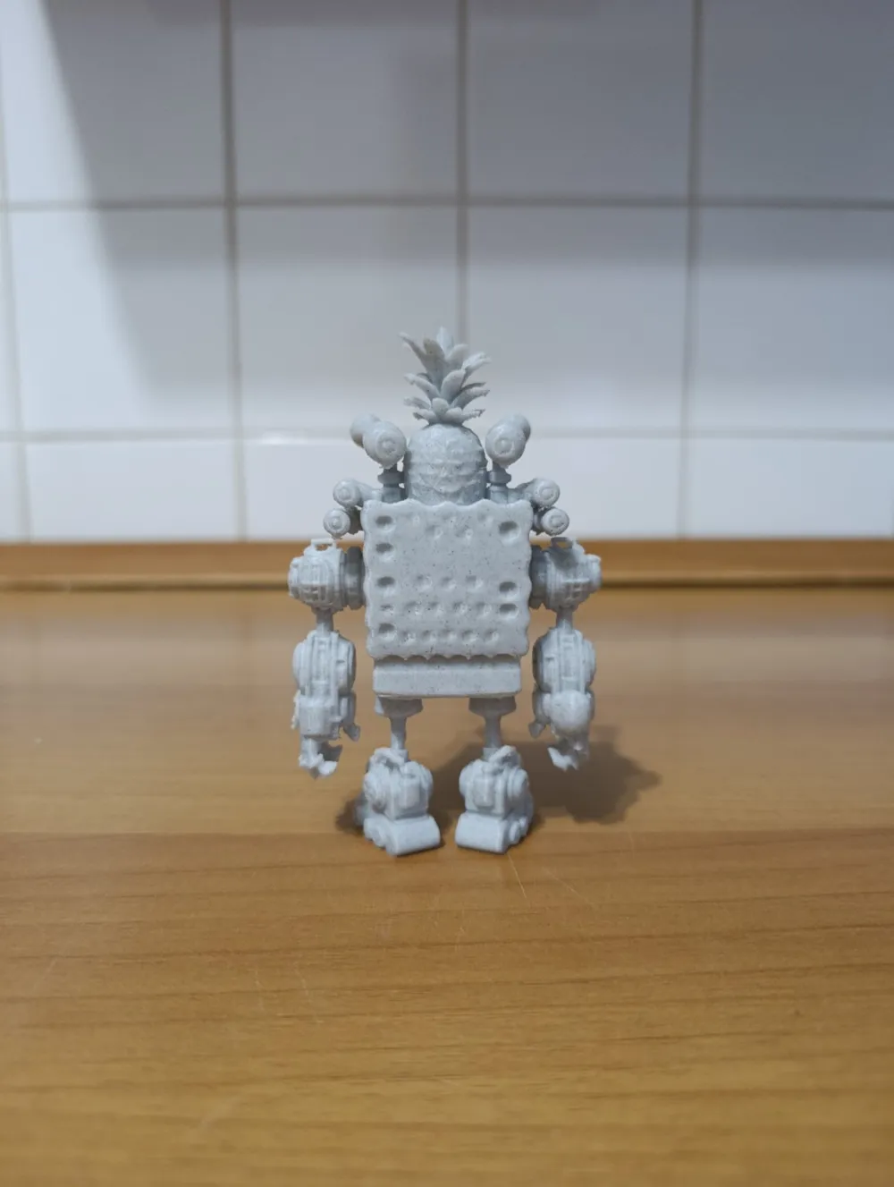 Mecha SpongeBob – The Pineapple Defender - Free 3D Print Model - MakerWorld