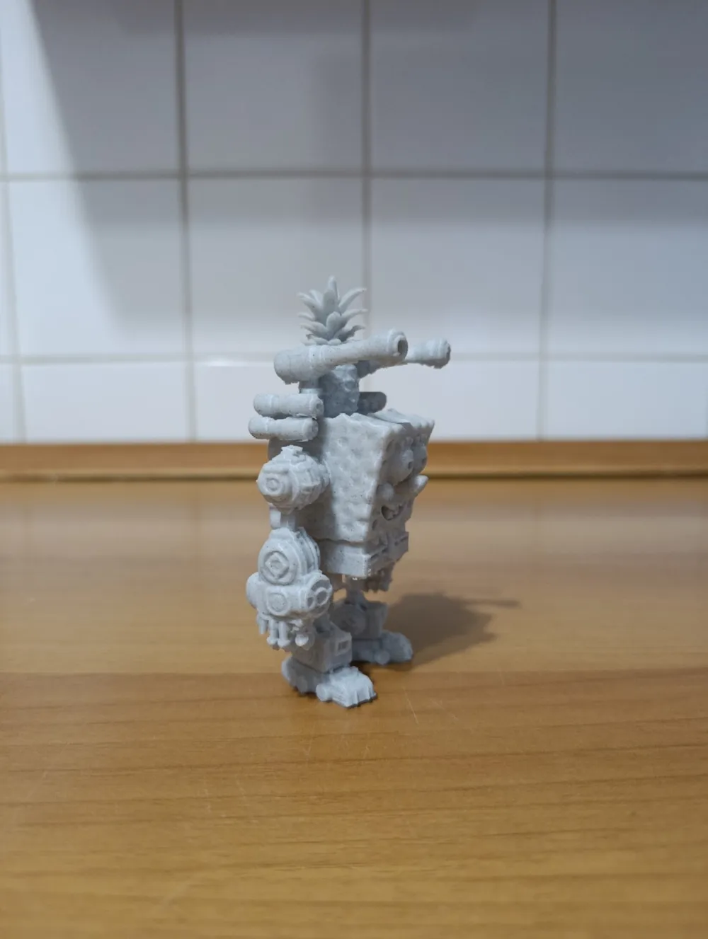 Mecha SpongeBob – The Pineapple Defender - Free 3D Print Model - MakerWorld
