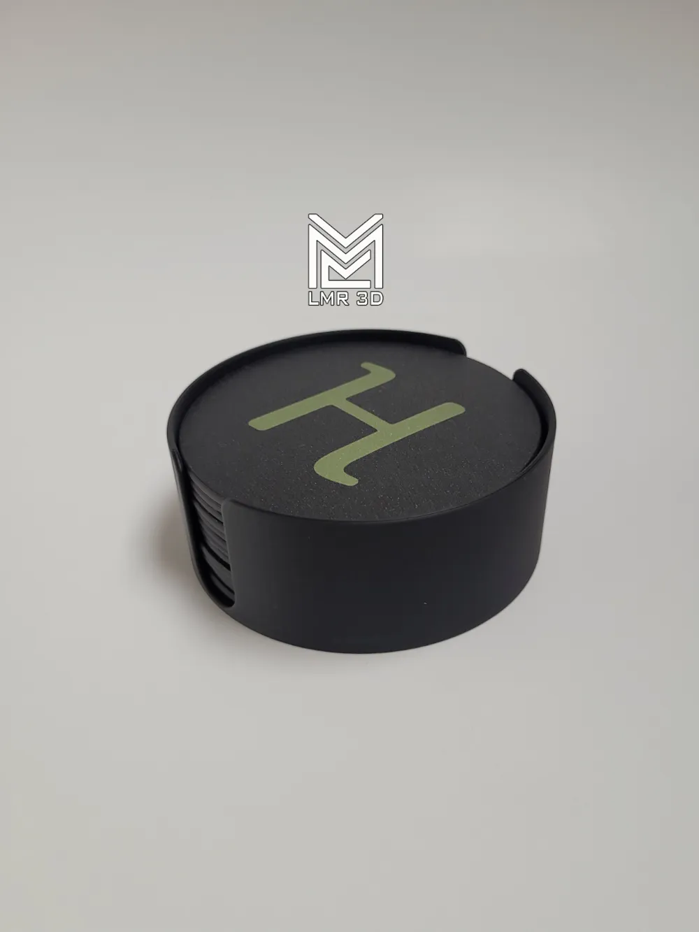 Letter Coasters (A, L, H, D, M, C, JP) by LMR 3D - MakerWorld