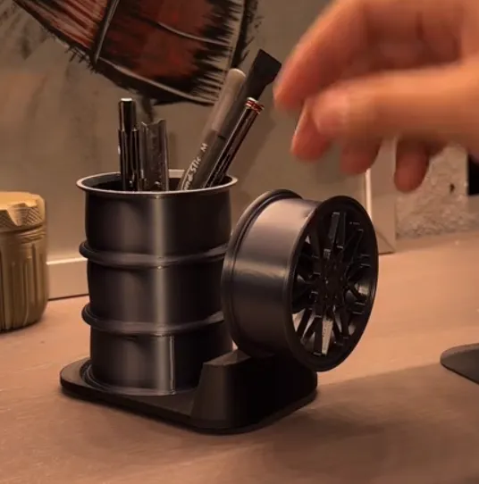 Wheel Pen Holder - V4 BBS Style by Filamented.Shop by Filamented.shop ...