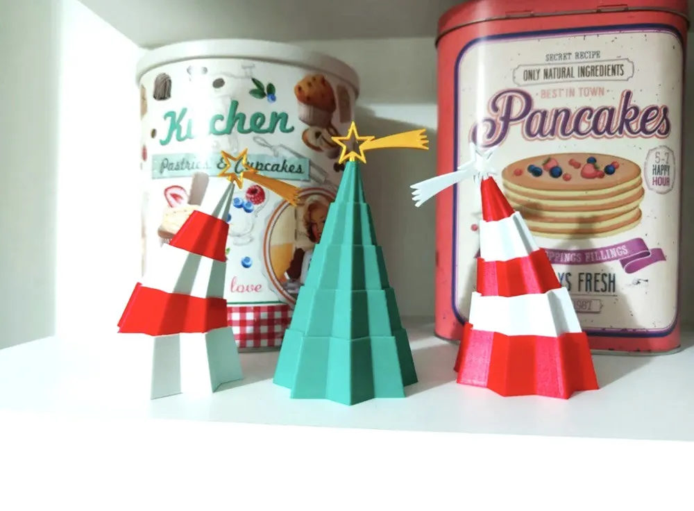Tree Christmas (Print in Place) by Mc2.project3D MakerWorld: Download ...