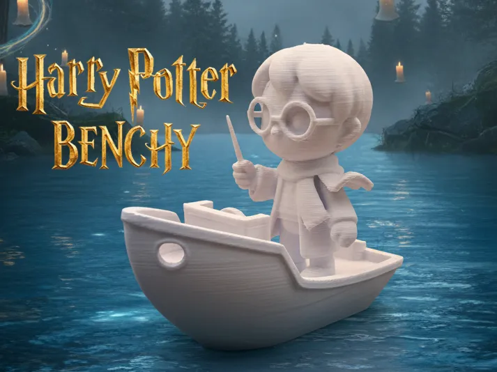 Harry Potter Benchy - Free 3D Print Model - MakerWorld