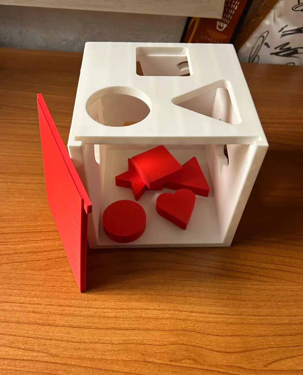 Shape-sorting cube (Toy) by Demo - MakerWorld