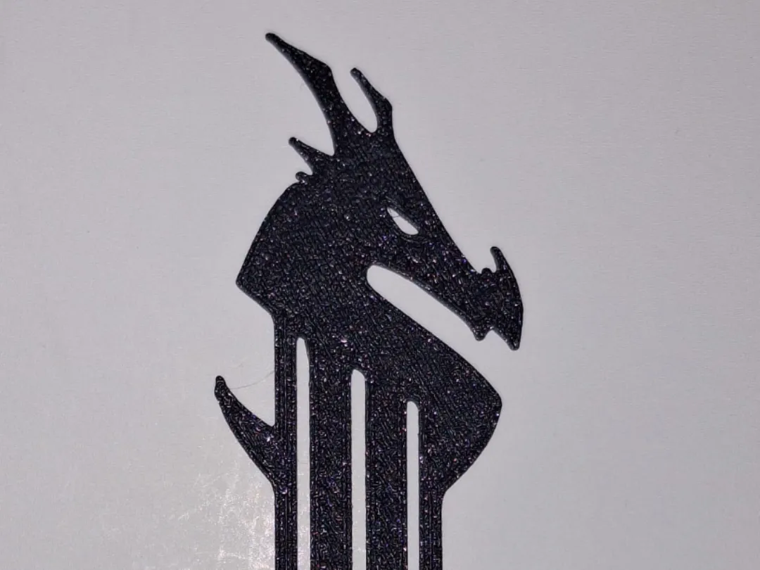 Dragonsteel Logo Bookmark - Free 3D Print Model - MakerWorld