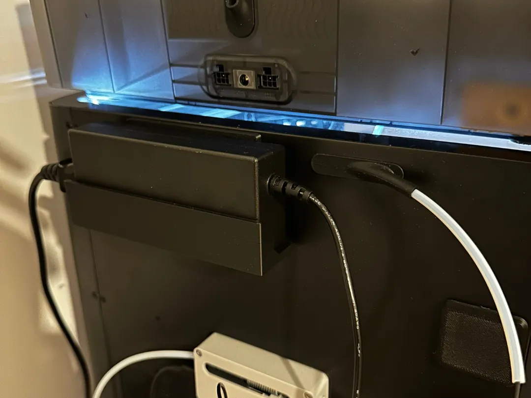 AMS 2 pro power adapter holder for P1/X1 - Free 3D Print Model - MakerWorld