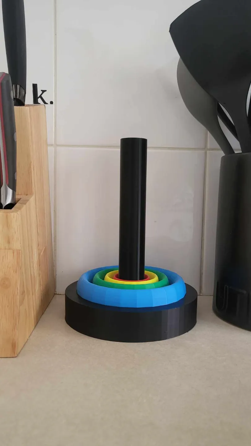 Paper Towel Ring Toss by K.dot. - MakerWorld