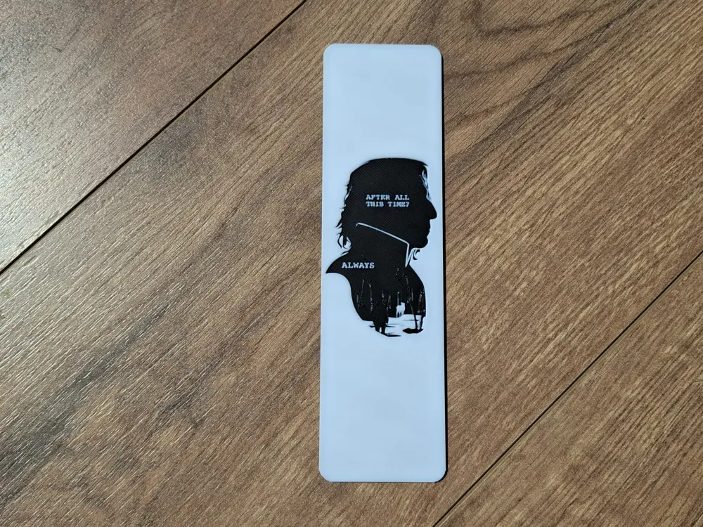 Snape "Always" Harry potter bookmark - Hueforge by EternalDesigns ...