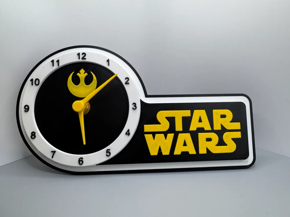 Star Wars Rebel Desk Clock Kit 011 by FAM-Prints - MakerWorld