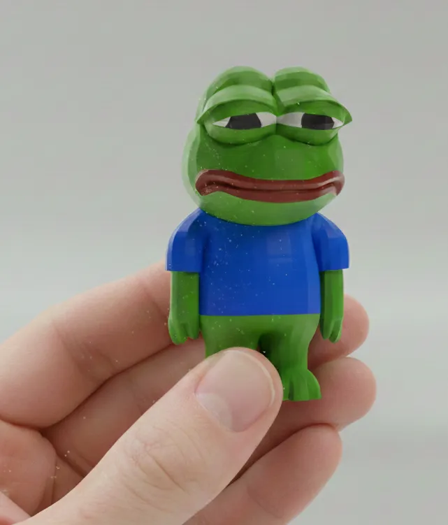 Sad Pepe the Frog - Free 3D Print Model - MakerWorld