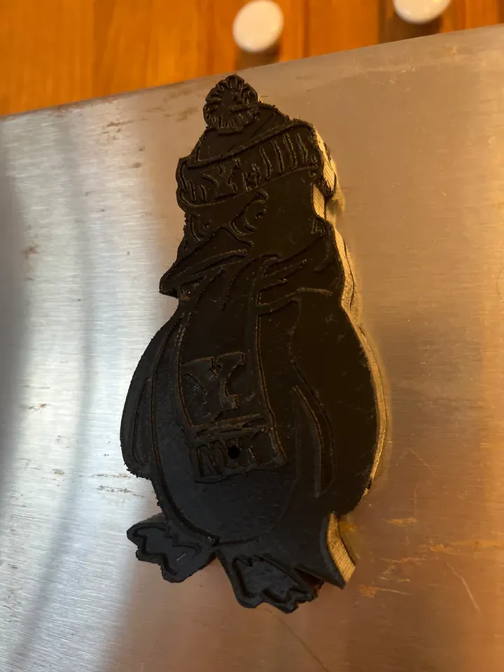 Pete The Penguin Magnet - YSU - Youngstown by tbarzak2018 - MakerWorld